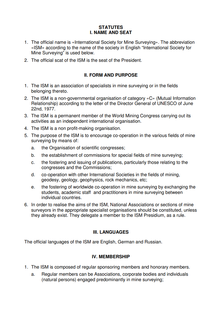 Statues_About ISM_ISM